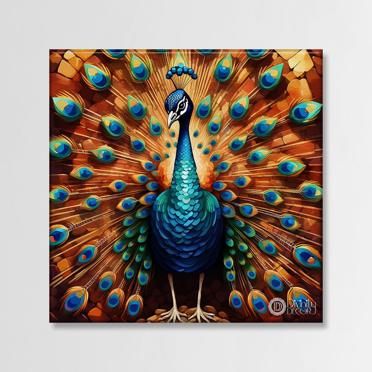 Peacock Paintings – Divinity Decor Enterprises